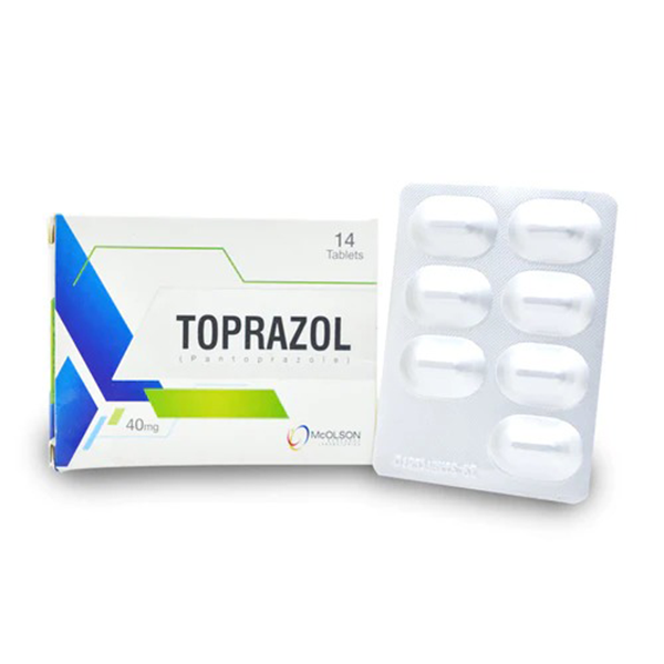 Toprazol 40Mg14 Tablets - Buy Online at DVAGO®