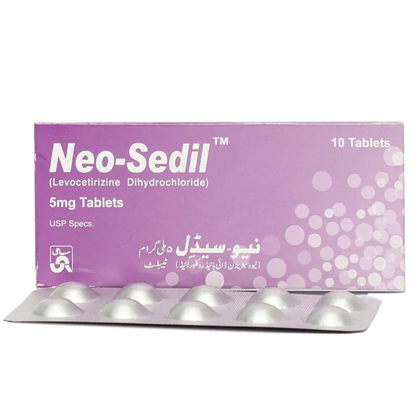 Neo-Sedil 5 Mg 20 Tablets - Buy Online at DVAGO®