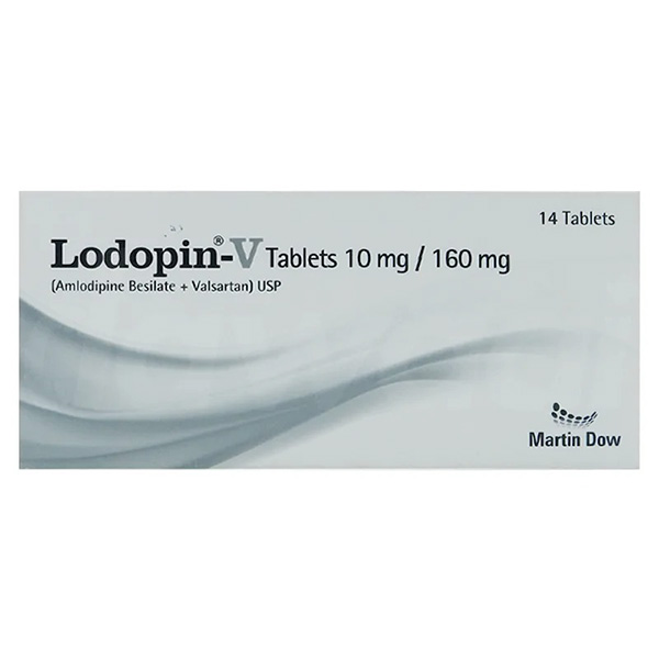 Lodopin - V 10 /160 Mg Tablets 14 - Buy Online at DVAGO®
