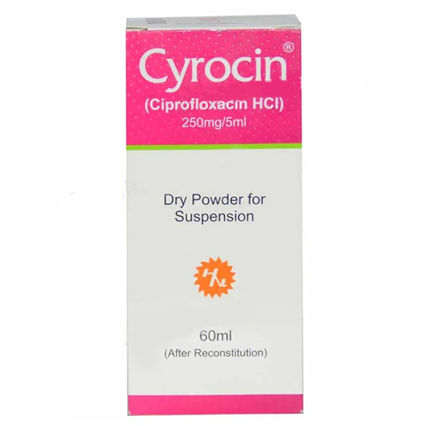 cyrocin 250mg/5ml suspension 60ml - Buy Online at DVAGO®