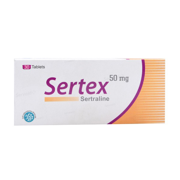 Sertex 50Mg Tablets 30'S - Buy Online at DVAGO®