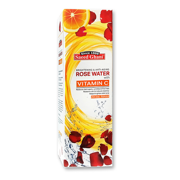 Saeed Ghani Vitamin C Rose Water 120Ml 1'S - Buy Online at DVAGO®