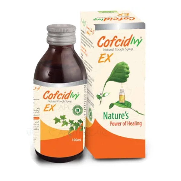 Cofcid Ivy Natural Expectorant Cough Syrup 100Ml - Buy Online at DVAGO ...