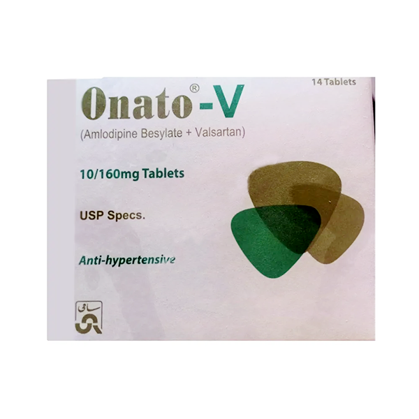 Onato-V 10/160Mg Tablets 14S - Buy Online at DVAGO® Pharmacy