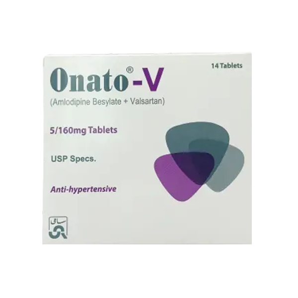 Onato-V 5Mg/160Mg Tablets 14S - Buy Online at DVAGO® Pharmacy