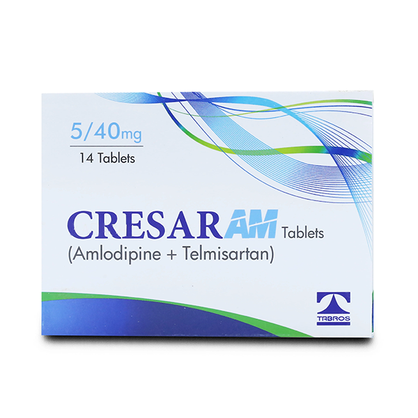 Cresar-Am 5/40Mg Tablets 14S - Buy Online at DVAGO® Pharmacy