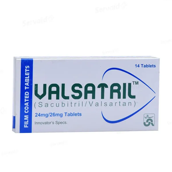 Valsatril 24/26Mg Tablets 14S - Buy Online at DVAGO® Pharmacy