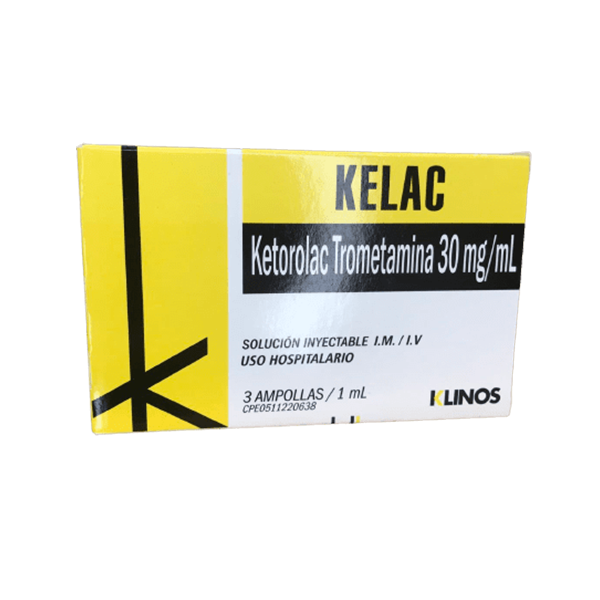 Kelac 30Mg/Ml Injection 5S - Buy Online at DVAGO® Pharmacy