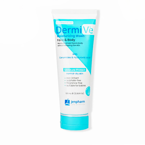 DERMIVE BODY & FACEWASH 100ML 1S