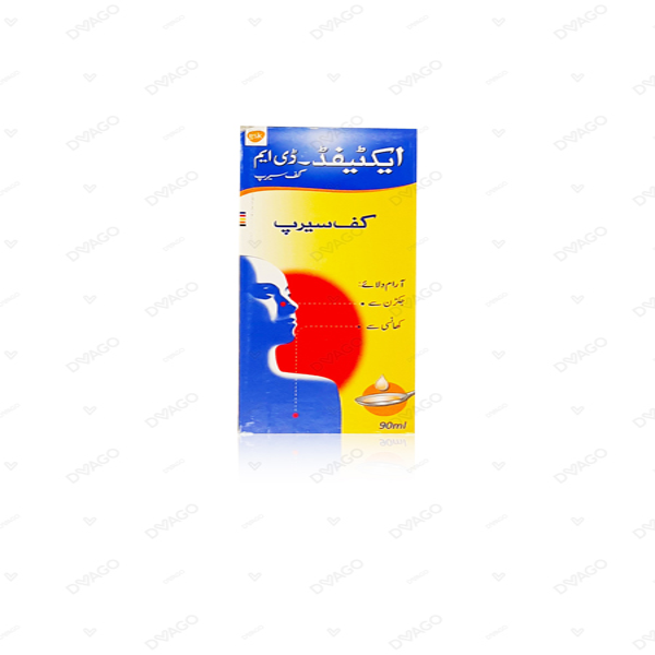 Actifed Dm Cough Syrup 90Ml - Buy Online at DVAGO®