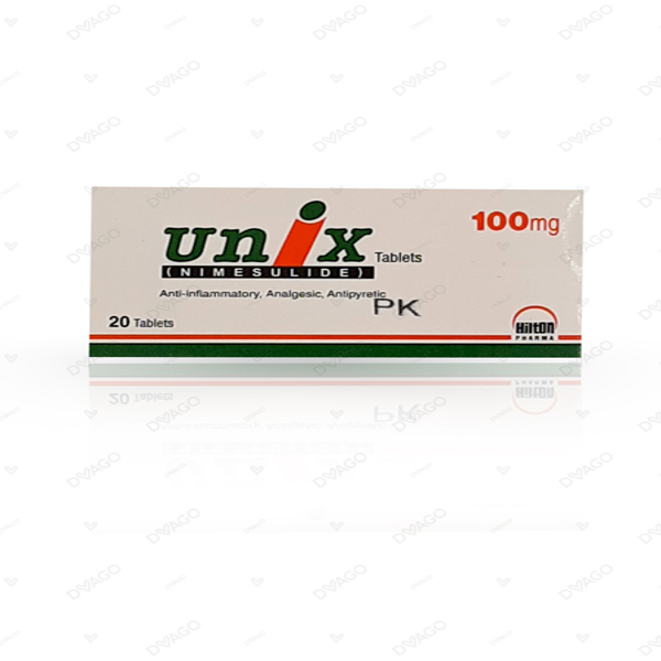 UNIX 100mg Tablets 20s - Buy Online at DVAGO®