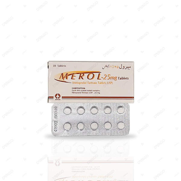 Merol Tablets 25Mg - Buy Online at DVAGO®