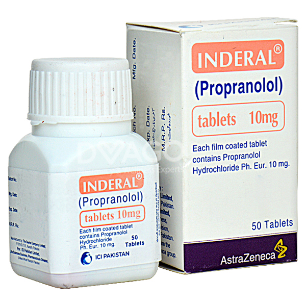 Inderal Tablets 10 Mg - Buy Online at DVAGO®