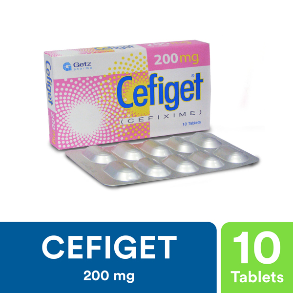 Cefiget Tablets 200Mg 10'S - Buy Online at DVAGO®