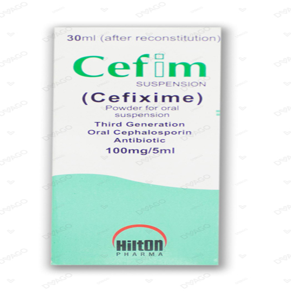 Cefim Suspension 100Mg 60Ml - Buy Online at DVAGO®