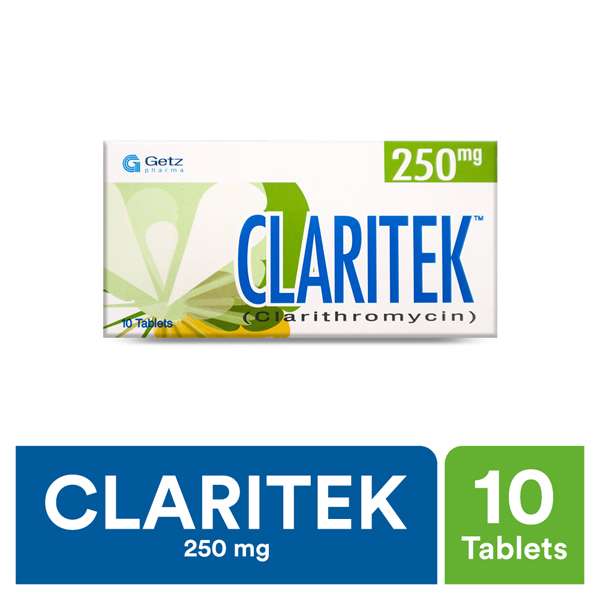 Claritek Tablets 250Mg 10'S - Buy Online at DVAGO®