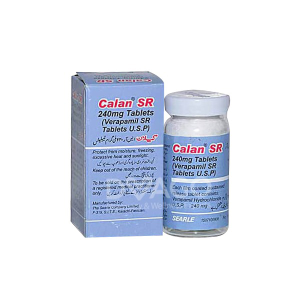 Calan Tablets Sr 240Mg - Buy Online at DVAGO®
