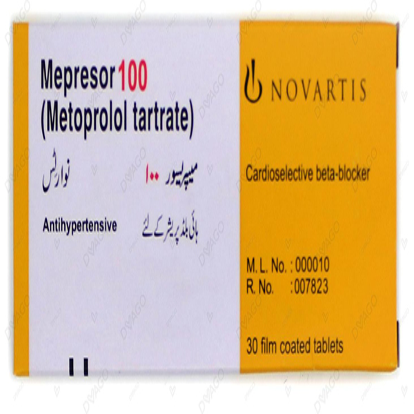 Mepresor Tablets 100Mg - Buy Online at DVAGO®