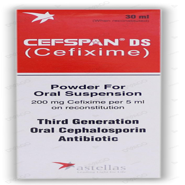 Cefspan Suspension Ds 200Mg 30Ml - Buy Online at DVAGO®