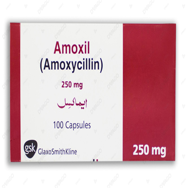 Amoxil (Amoxicillin) 250Mg Capsules - Buy Online at DVAGO®