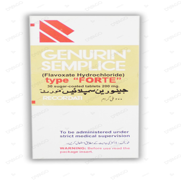 Genurin Tablets Forte 200Mg3X10'S - Buy Online at DVAGO®
