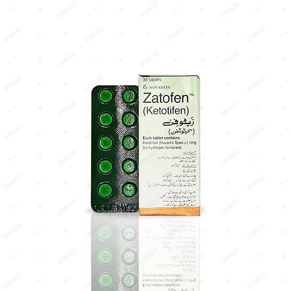 Zatofen Tablets 30'S - Buy Online at DVAGO®