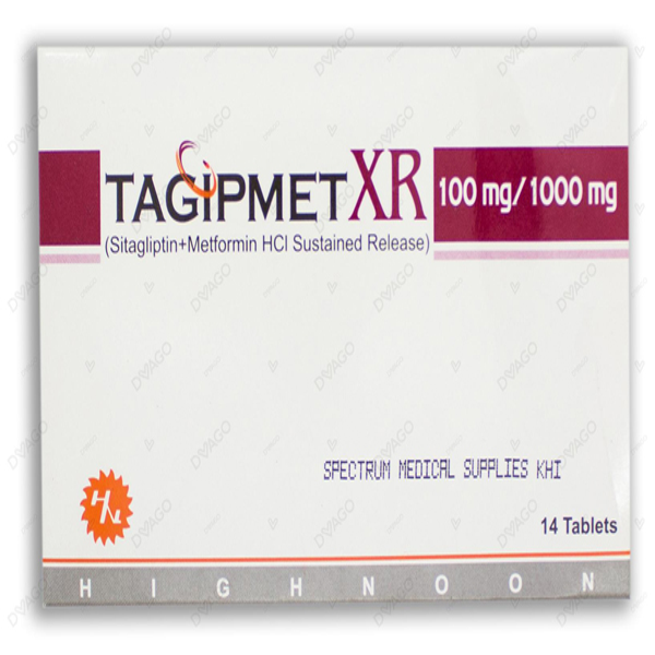 Tagipmet Xr 100/1000Mg 14'S - Buy Online at DVAGO®
