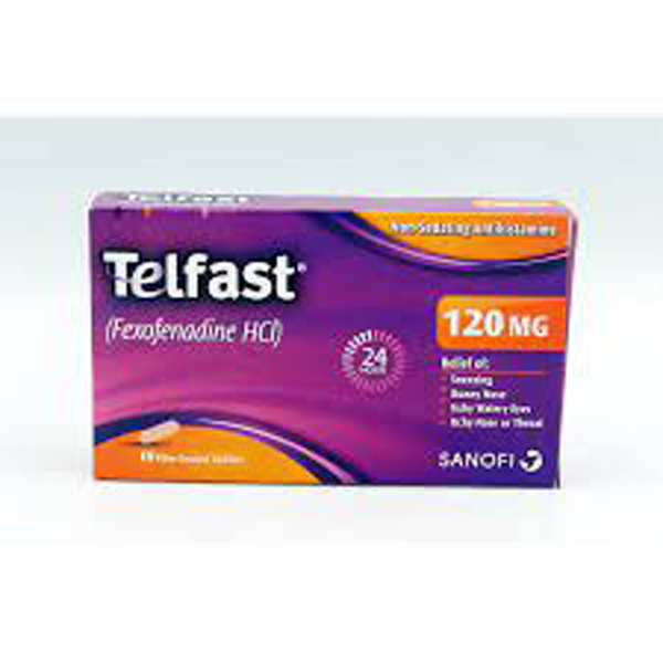 Telfast Tablets 120Mg 14'S - Buy Online at DVAGO®