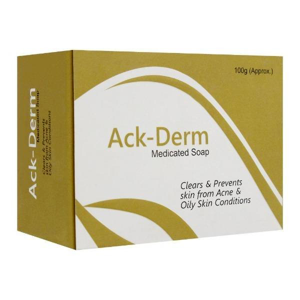 Ack Derm Medicated Acne Soap For Oily Skin - Buy Online at DVAGO®