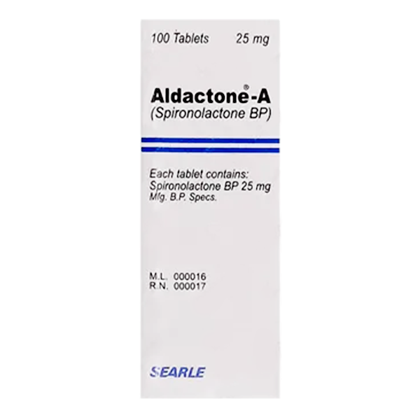 Aldactone A 25Mg Tablet - Buy Online at DVAGO®