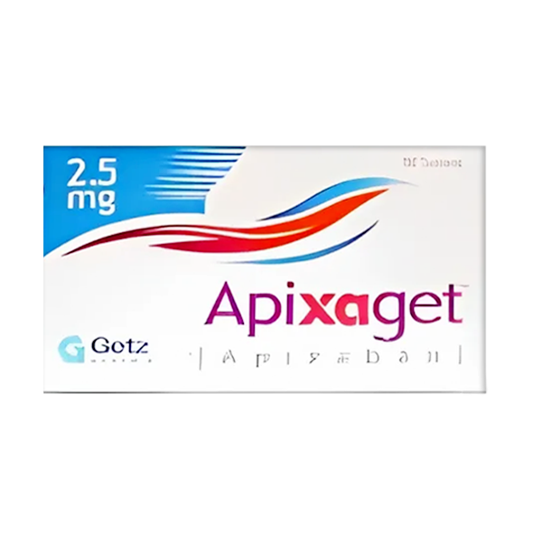 Apixaget 2.5Mg Tablets 30S - Buy Online at DVAGO®