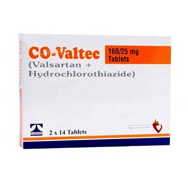 Co-Valtec 160/25Mg Tablets - Buy Online at DVAGO®