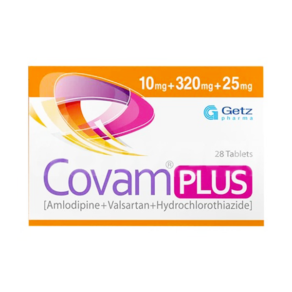 Covam Plus 10/320/25 Mg Tab - Buy Online at DVAGO®
