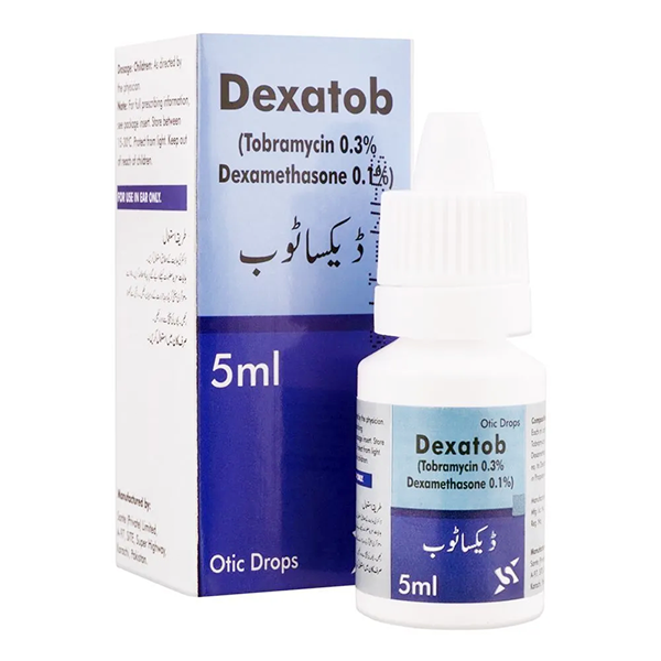 Dexatob Ear Drops 5Ml - Buy Online at DVAGO®