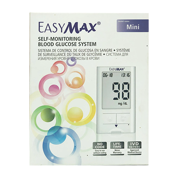 Easy Max Glucose Meter Glucometer - Buy Online at DVAGO®