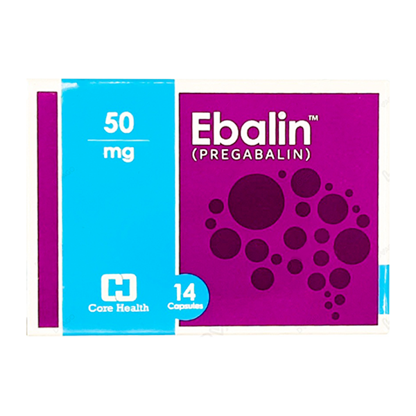 Ebalin 50Mg Tablets 14'S - Buy Online at DVAGO®