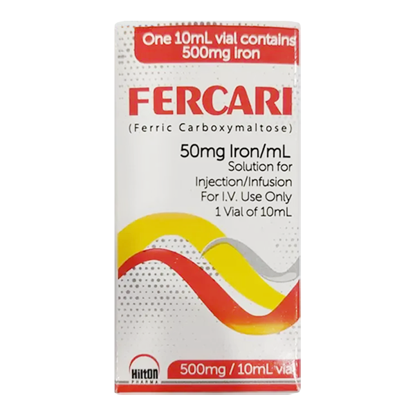 Fercari 500Mg/10Ml Inj 1'S - Buy Online at DVAGO®
