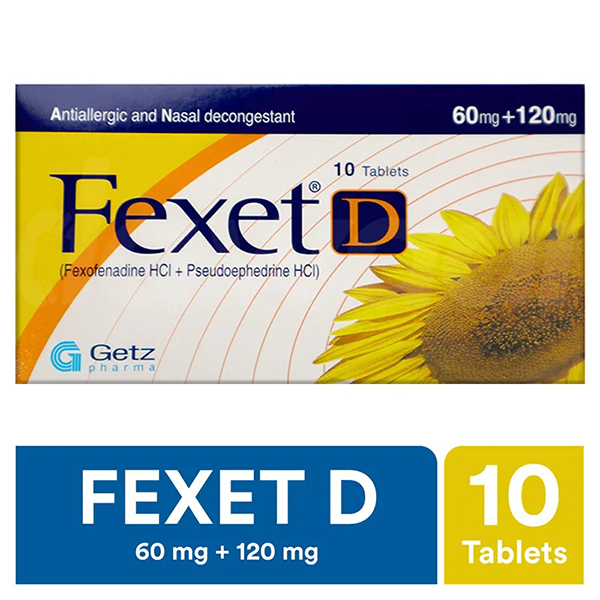 Fexet-D Tablets 10S - Buy Online at DVAGO®