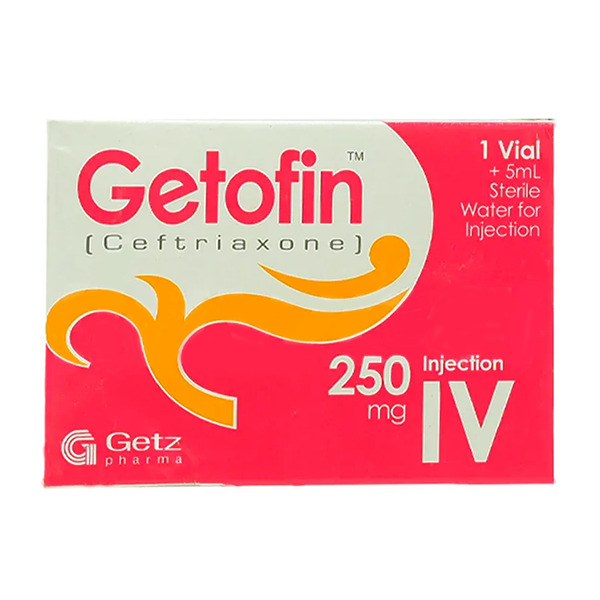 Getofin Injection Iv 250 Mg 1 Vial - Buy Online at DVAGO®