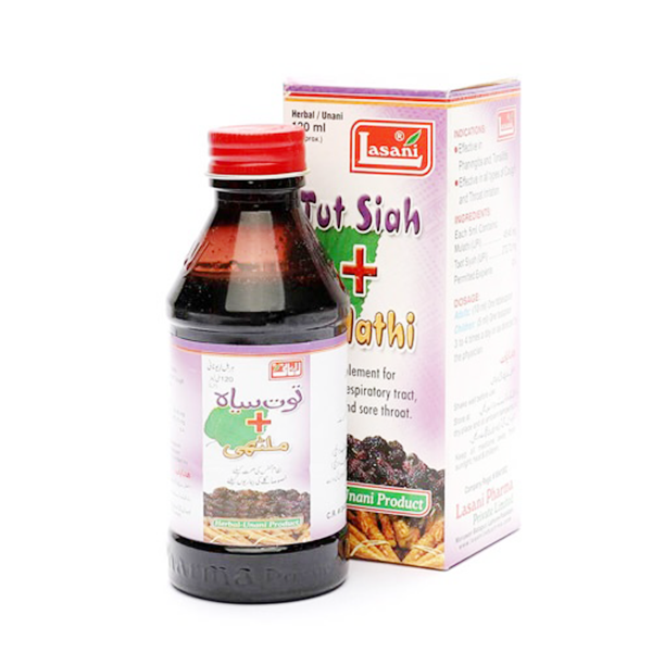 LASANI TOOT SIAH MULATHI SYRUP120ML