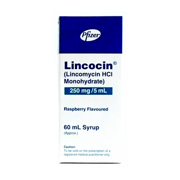 Lincocin Suspension 250 Mg 60 Ml - Buy Online at DVAGO®