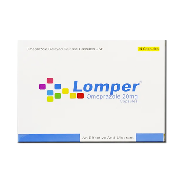 Lomper 20Mg Capsules 14S - Buy Online at DVAGO®