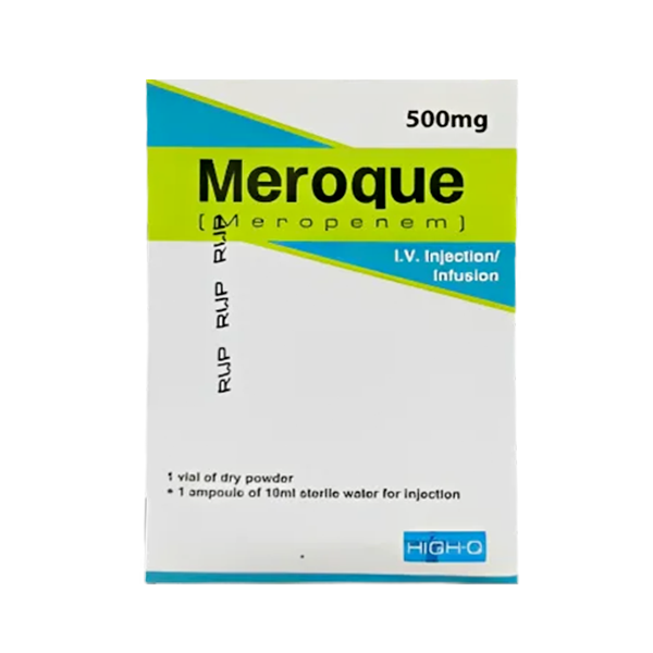 Meroque 500Mg Inj/Inf 1S - Buy Online at DVAGO®