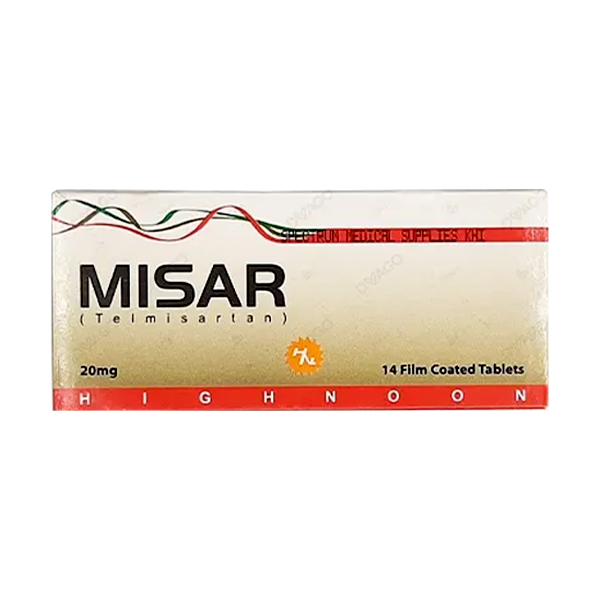 Misar 20Mg Tablets 14'S - Buy Online at DVAGO®