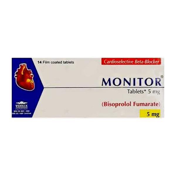 Monitor Tablets 5Mg - Buy Online at DVAGO®