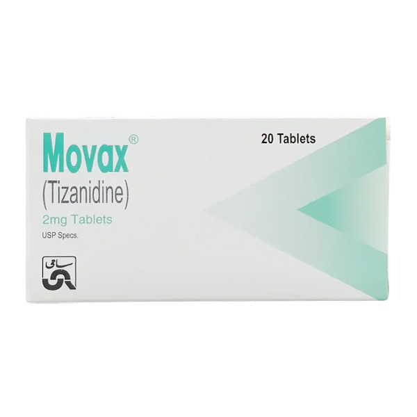 Movax 2Mg Tablets 20S - Buy Online at DVAGO® Pharmacy