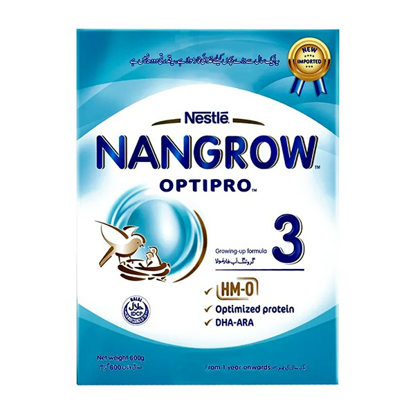 Nan 3 Grow Milk Powder 600Gm - Buy Online at DVAGO® Pharmacy