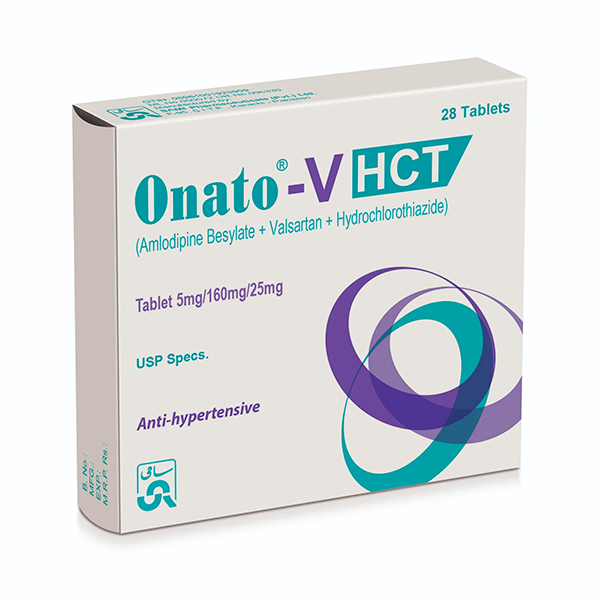 Onato-Vhct 5/160/25Mg Tablets 28S - Buy Online at DVAGO®