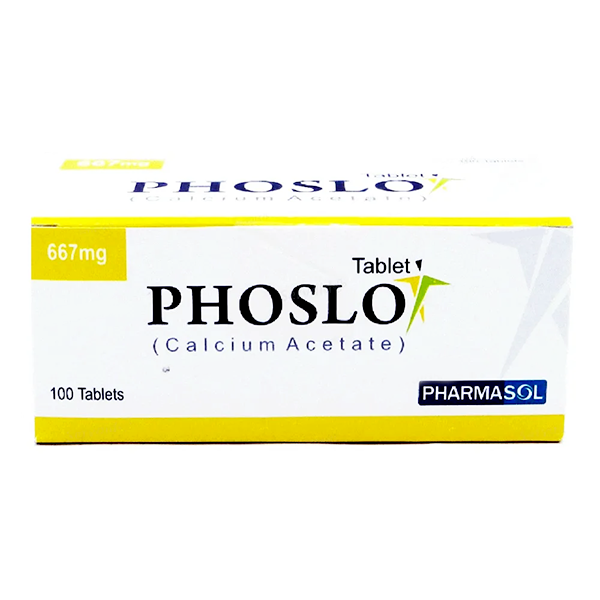 Phoslo Tablets 100S - Buy Online at DVAGO®