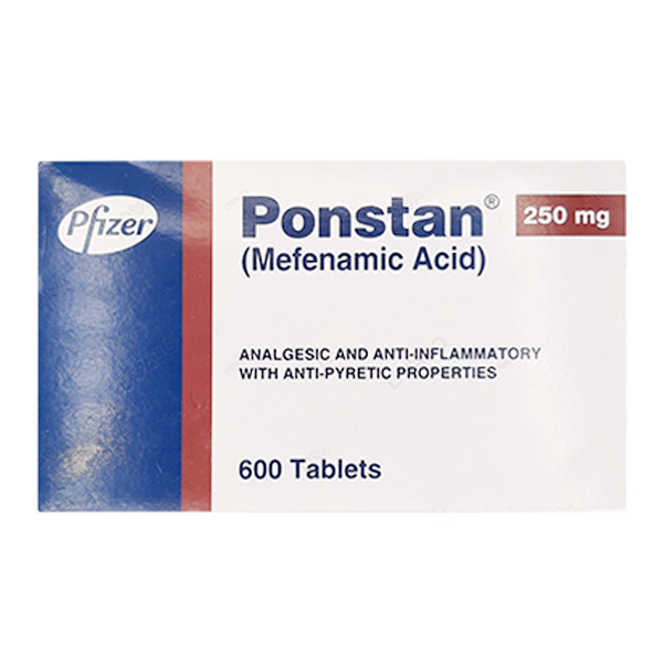 Ponstan Tablets 250Mg 600'S - Buy Online at DVAGO®
